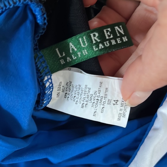 Lauren Ralph Lauren | Swim | Lauren Ralph Lauren Navy White Bel Air ...